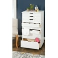 Linon Ansley 8-Drawer Rolling Storage Cart - Walmart.com