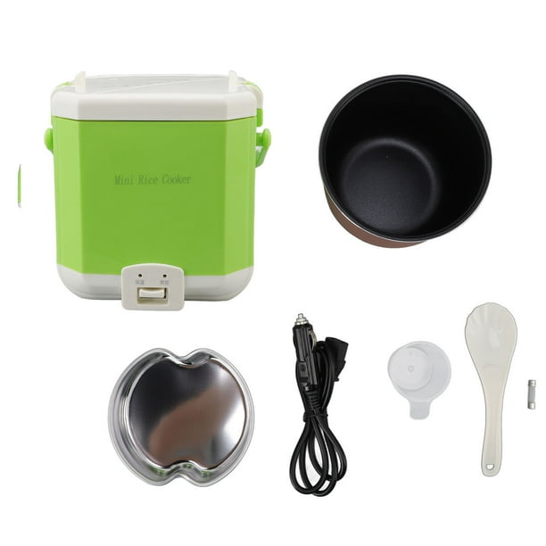 Mini Rice Cooker 1.6L Capacity 24V Cigarette Lighter Green Mechanical ...