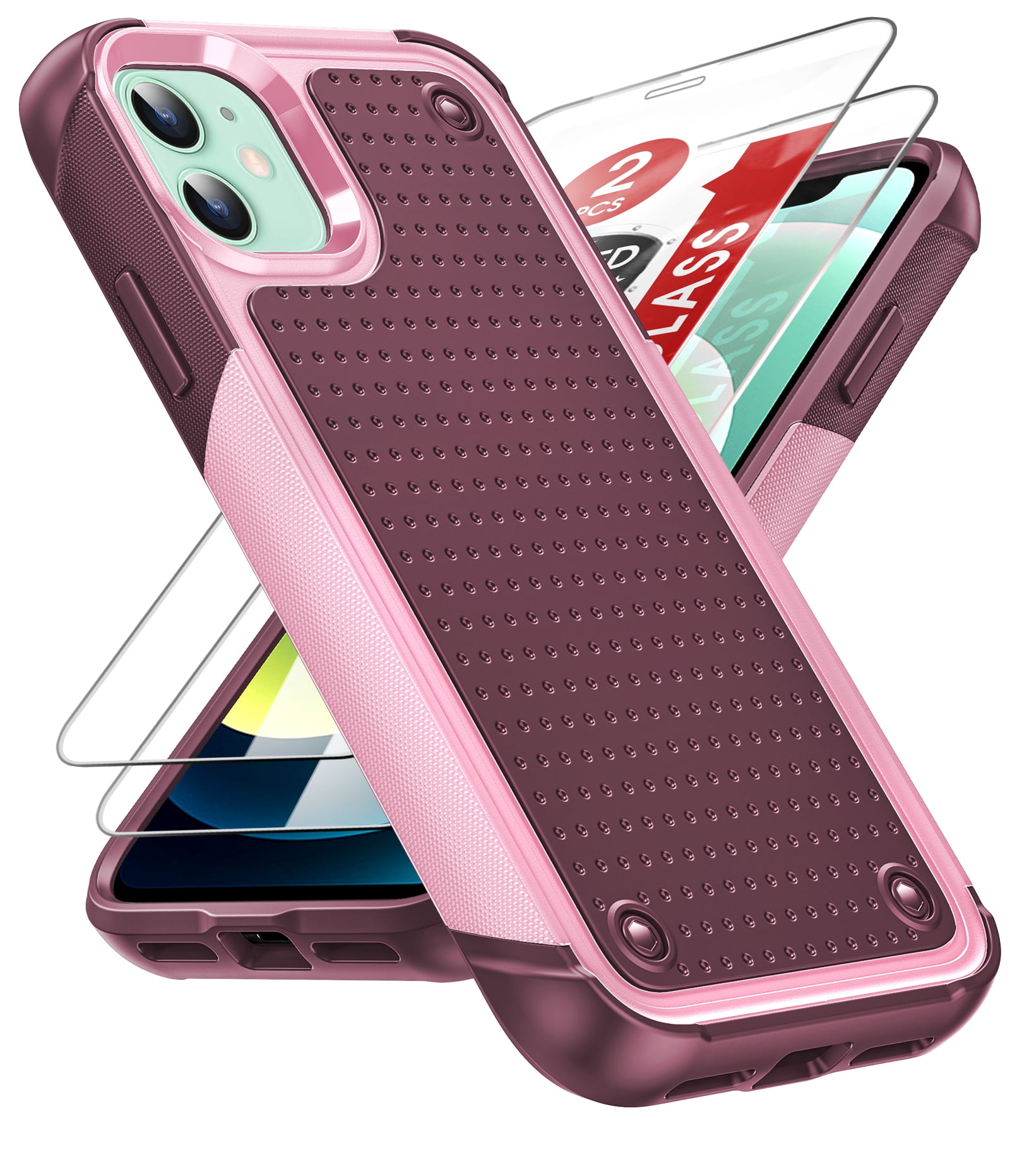 LeYi Cases for iPhone 11 with Screen Protector [2 Pack], 4 Corners with ...