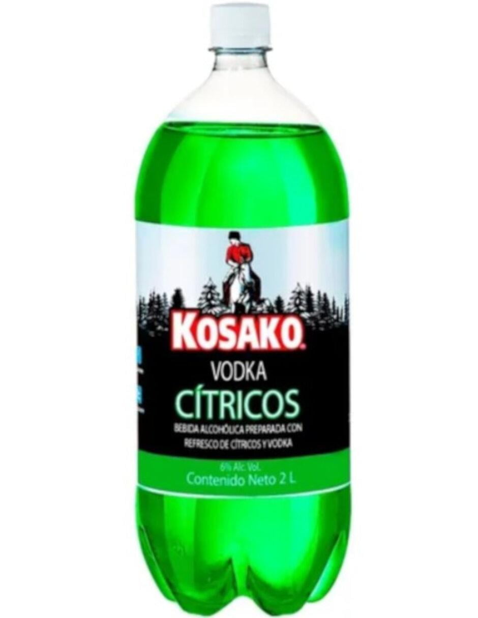 Fusión Kosako Vodka/Citricos Verde 2 L Kosako Vodka/Citricos Verde ...