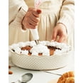 9 Inch Ceramic Deep Pie Pan Dots (Deep) For Baking Quiche and Other ...