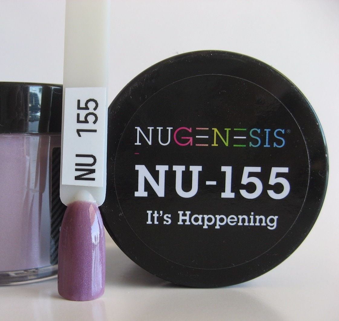 NUGENESIS Nail Color Dip Dipping Powder 1oz/jar - NU155 Its Happening ...