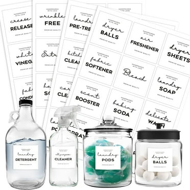 Talented Kitchen Set of 138 Household & Storage Organization Labels ...