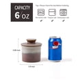 Butter Crock Zi Ying Reactive Two-colour Glaze Kitchen Storage ...