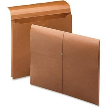 Premium Reinforced Expanding Wallet, 1 Pocket, Letter, Brown - Walmart.com
