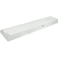 Enbrighten Basics 16in Direct Wire Under Cabinet Light Fixture, Warm ...