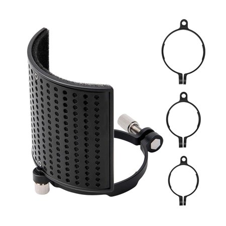 Wweixi Microphone Isolation Absorber Filter Vocal Isolation Aluminum ...