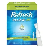 Refresh Plus Lubricant Eye Drops Non-Preserved Tears, 30 Single-Use ...