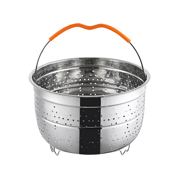 Steamer Basket Fruit Vegetables Colander Strainer Washing Bowl Fine ...