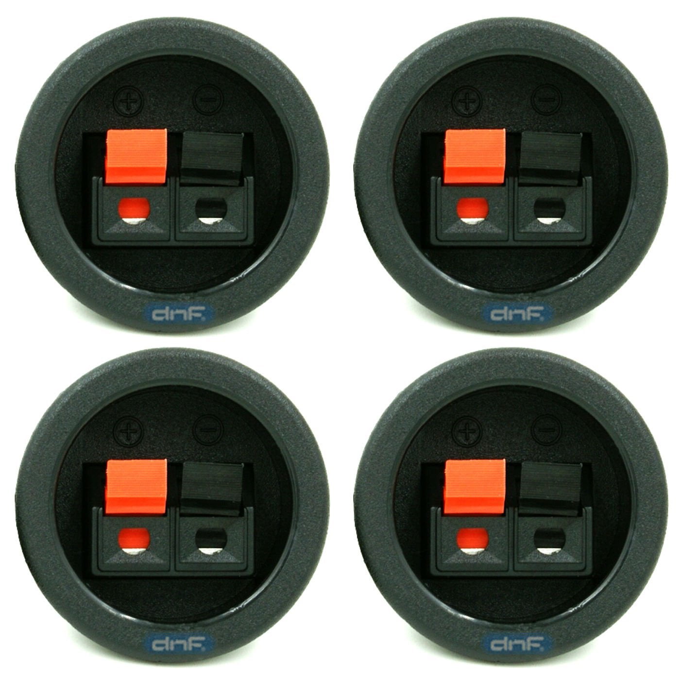 DNF (500 Pack) Speaker Box Push Spring Terminal Cup Connector Subwoofer - Walmart.com