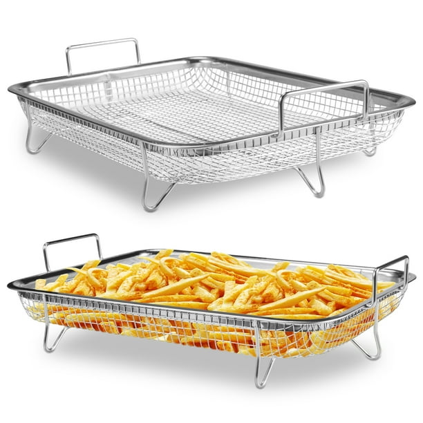 JahyShow 2PCS Air Fryer Basket for Oven Crisping Basket Wire Cooling ...