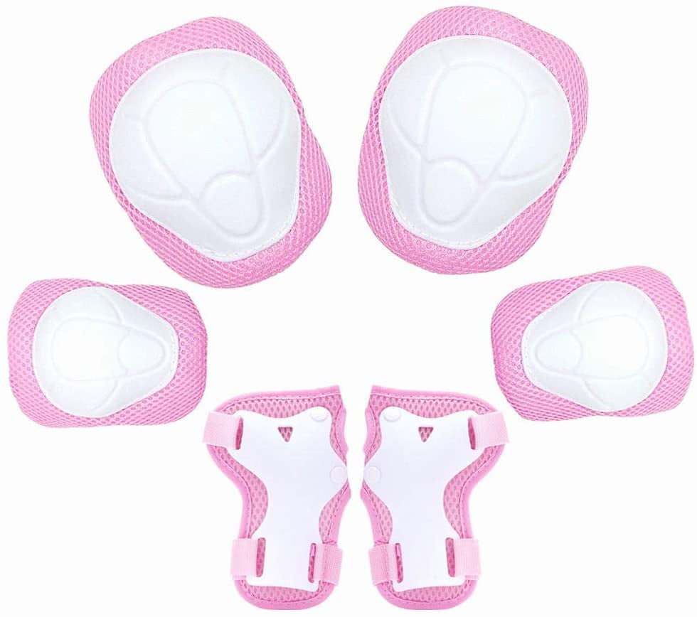 Kids Knee Pads Set 6 In 1 Protective Equipment Kids Knee Pads Elbow ...