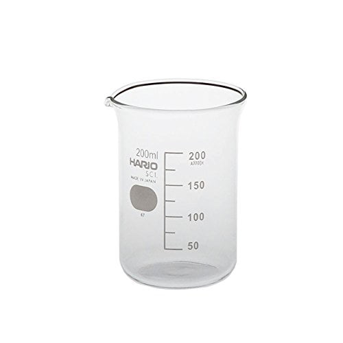 HARIO beaker 200ml made in Japan B-200-H32 B-200-H32// Glass - Walmart.com