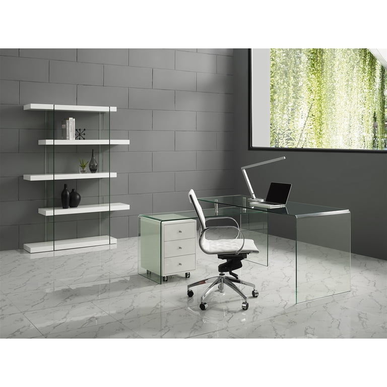 Modern Office Desks Glass