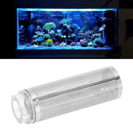 Aquarium Filter Guard Stainless Steel Fish Intake Strainer Cover For ...