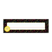Carson Dellosa Eric Carle Dots Name Plates (36 desk nameplates ...