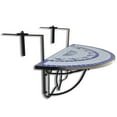vidaXL Hanging Balcony Table Folding Outdoor Table for Balcony Garden ...