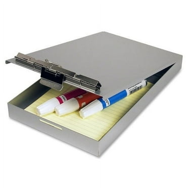 Recycled Aluminum Clipboard with High-Capacity Clip, 1" Clip Capacity ...