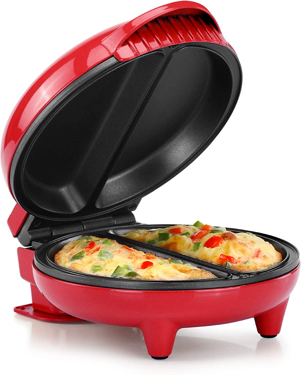 Holstein Housewares Omelet Maker - Red Stainless Steel - Walmart.com
