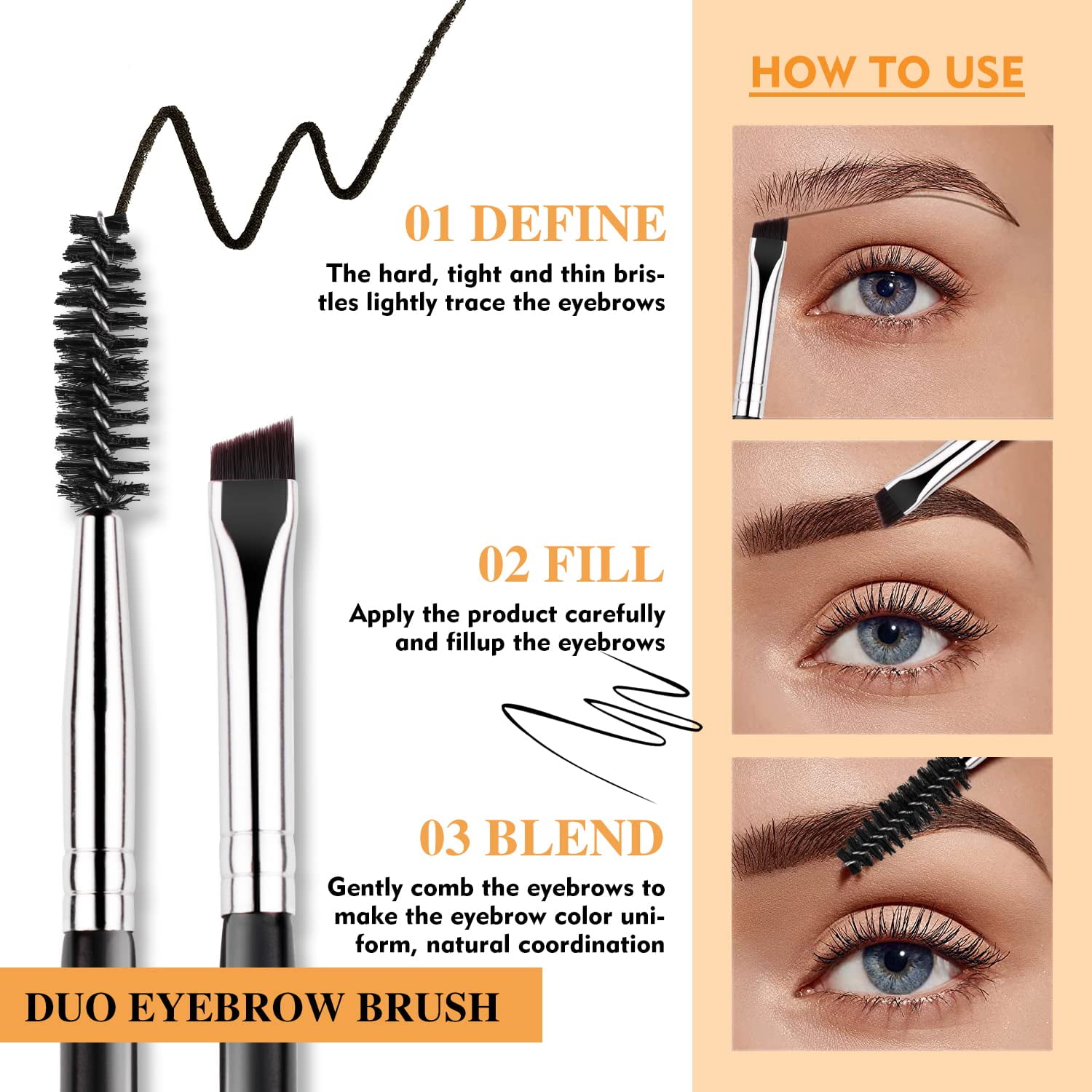 Hard Angled Eyebrows