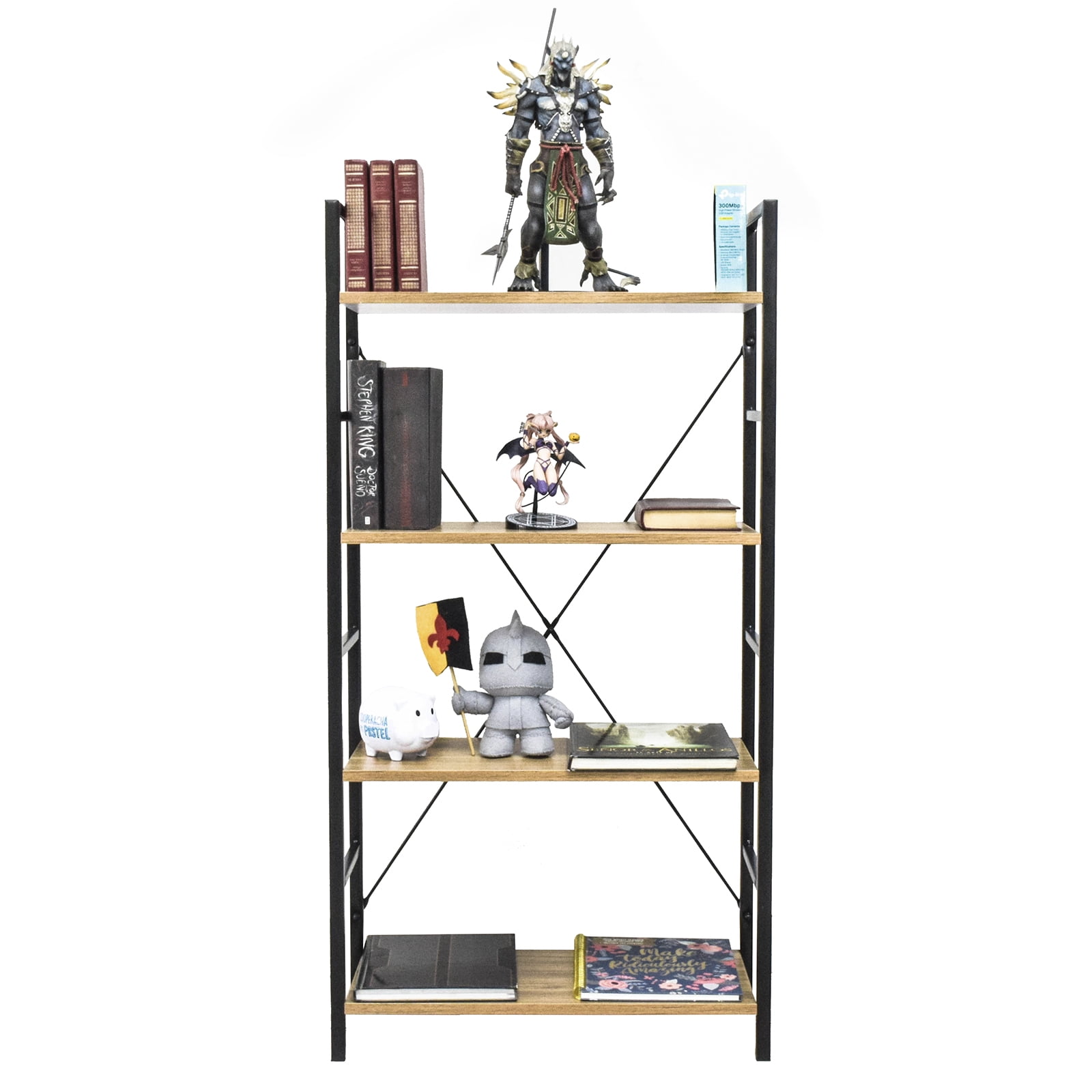 Librero moderno Top Living acabado en madera con repisas TOPLIVING ...