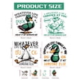 8Pcs 8 Styles Plastic Heat Transfer Film Logo Stickers Set for DIY T ...