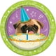 7" Pug Dog Paper Dessert Plates, 8ct - Walmart.com