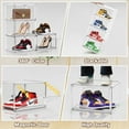 Shoe Storage Box Containers Clear Sneaker Box Plastic Stackable Boot ...