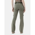 No Boundaries Bootcut Cargo Pants, 33” Inseam, Women’s - Walmart.com