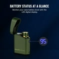 Olight Baton 4 OD Green Tactical Rechargeable Flashlight, 1300 Lumens ...