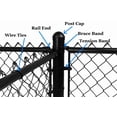 Black Coated Galvanized Steel Brace Band – 2-3/8" (Pack of 7) | Black ...