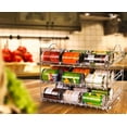 1 Pack Can Food Organizer Storage 72 Cans Holder Kitchen Cabinet Pantry ...