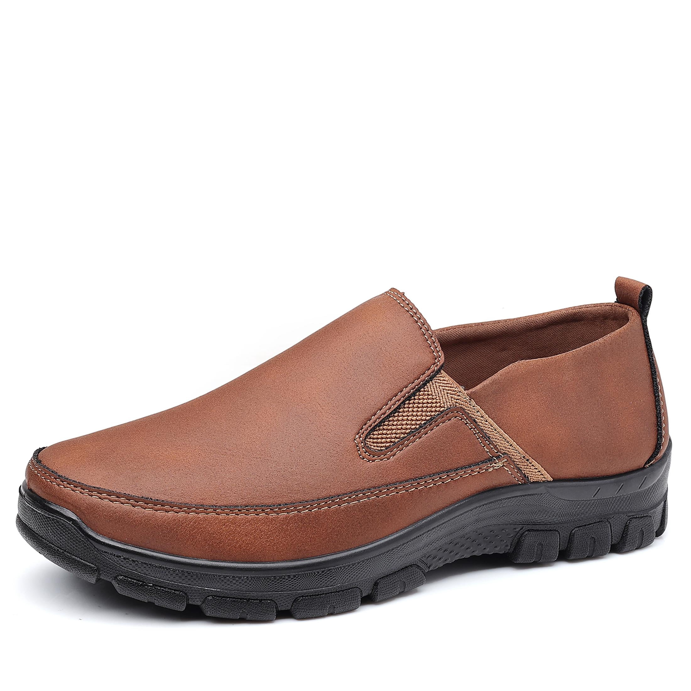 COSIDRAM Men's Loafers Breathable Soft Slip on Light-Weight Work for ...