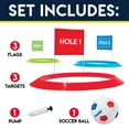 Franklin Sports Kids Soccer Golf Set with 1 Soccer Ball and 3 Targets ...