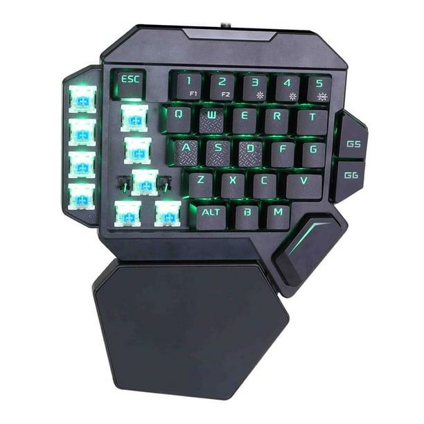 babydream1 One-Handed Keyboard K50 RGB One Hand Mechanical Gaming ...