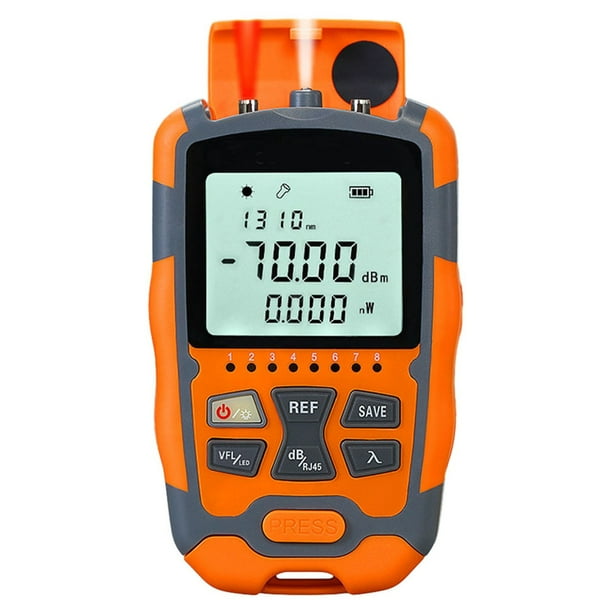 Aua-M70 Mini Optical Power Meter Red Light 1Mw -70~+10 Dbm Network ...