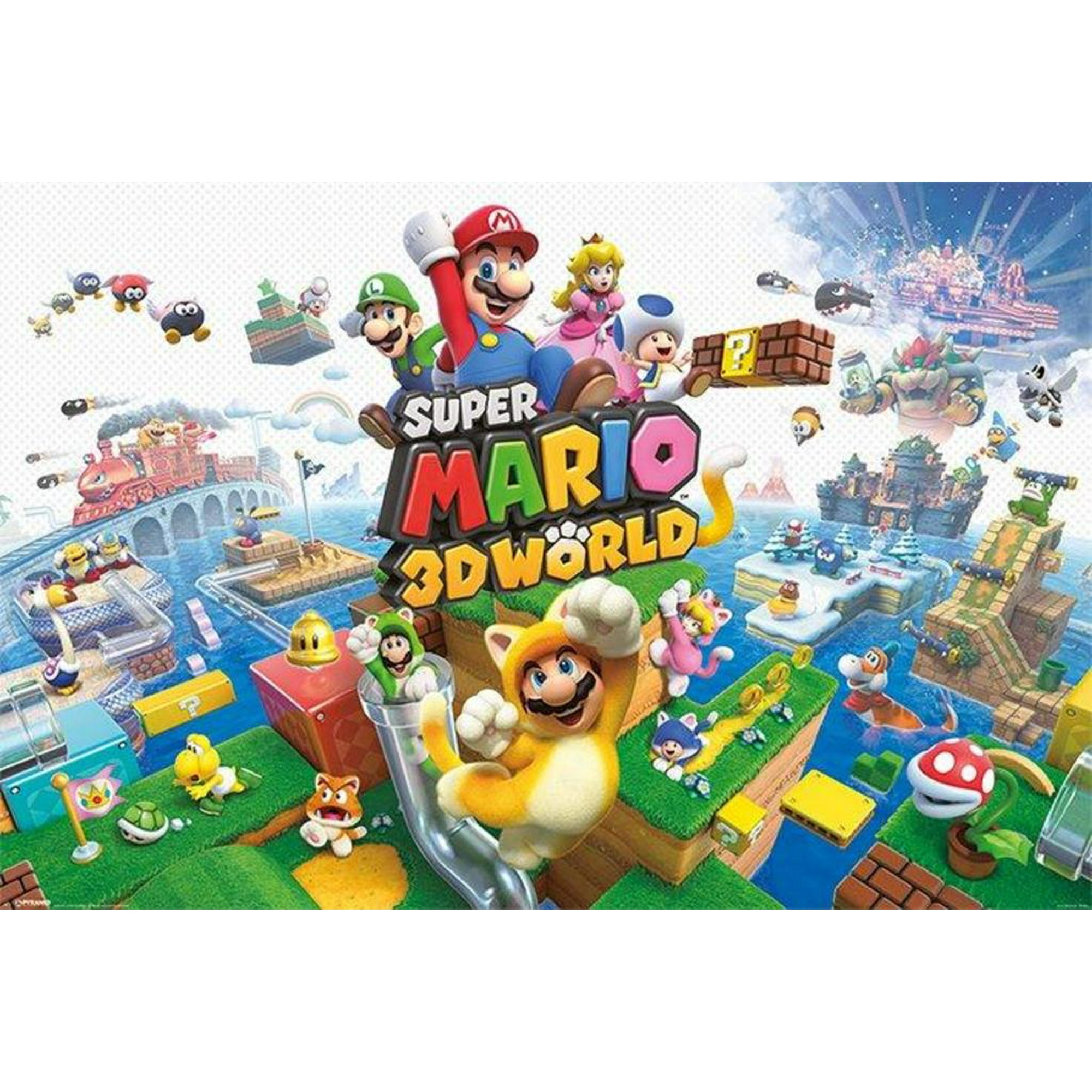 Mario Platform Background