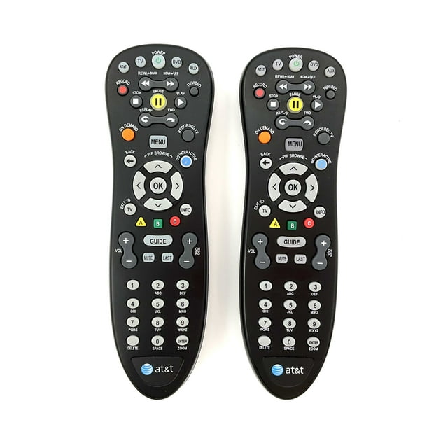 AT&T S10-S3 Universal Remote Control (Pack of 2), Infrared Connectivity ...