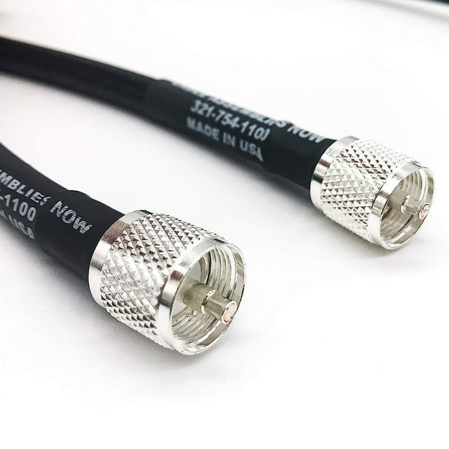 Cable Assemblies Now Coaxial LMR-400/LMR400 3 Feet Cable for PL259 UHF ...