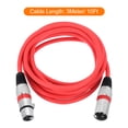 Uxcell XLR Male to XLR Female Cable, 10ft XLR to XLR Microphone Cable ...