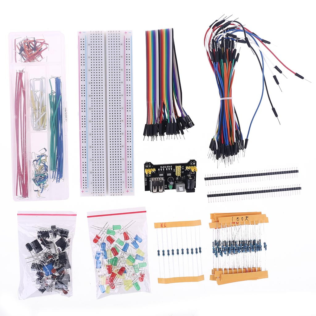 Buy TONKBEEY Electronic Component Set Starter Kit Power Supply Module ...