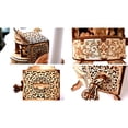 Wood Trick 3D Fairy Theater Music Box Wooden Mechanical Self Building ...