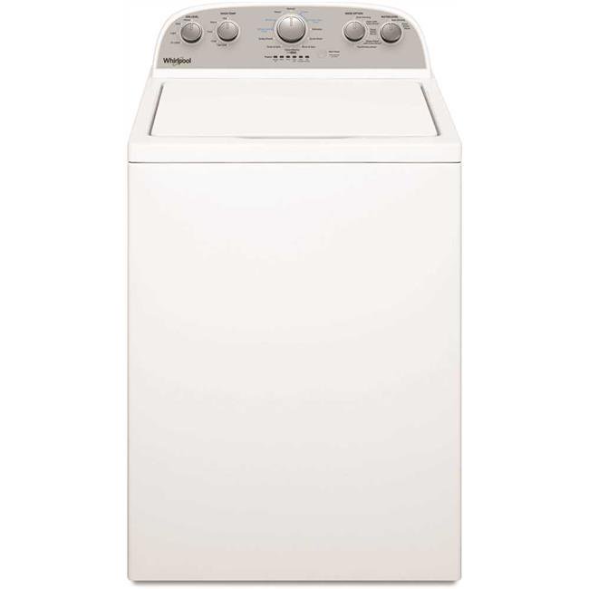 Whirlpool WTW4955HW 27.5 in. 3.8 cu. ft. High-Efficiency White Top Load ...