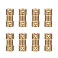 unbranded 8 Pcs Brass Coupling Connector Adjustable Ratchet Wrench Air ...