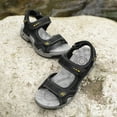 OutPro Men's Leather Sandals Hiking Outdoor Water Beach Sports Mens ...