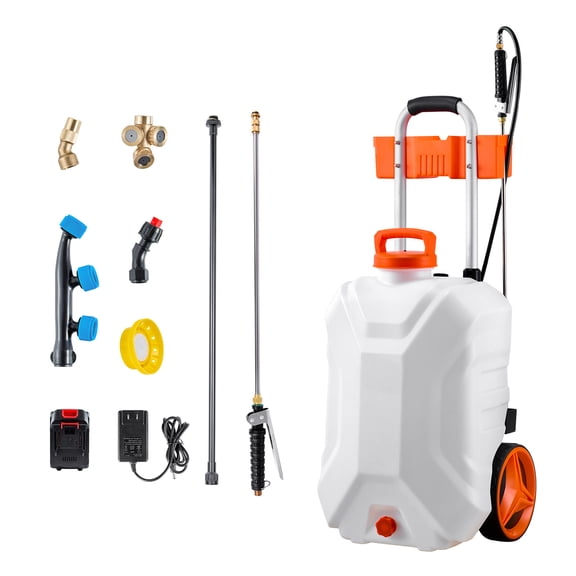 DEWALT 20V Backpack Sprayer Kit with 2.0Ah Battery, 4-Gallon Capacity ...