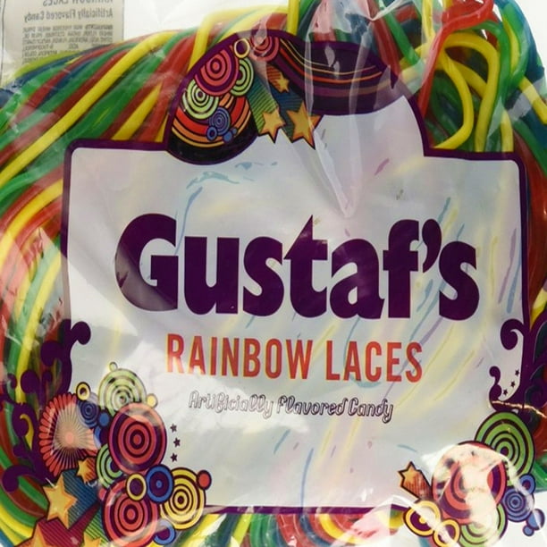 Gustaf's Shoestring Rainbow Licorice Laces 2 lbs. - Walmart.ca