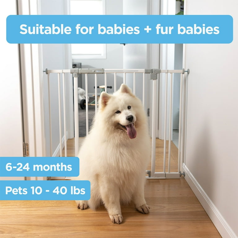 Baby Gates Perma Child Safety Retractable Baby Gate 71-in X 33-in ...