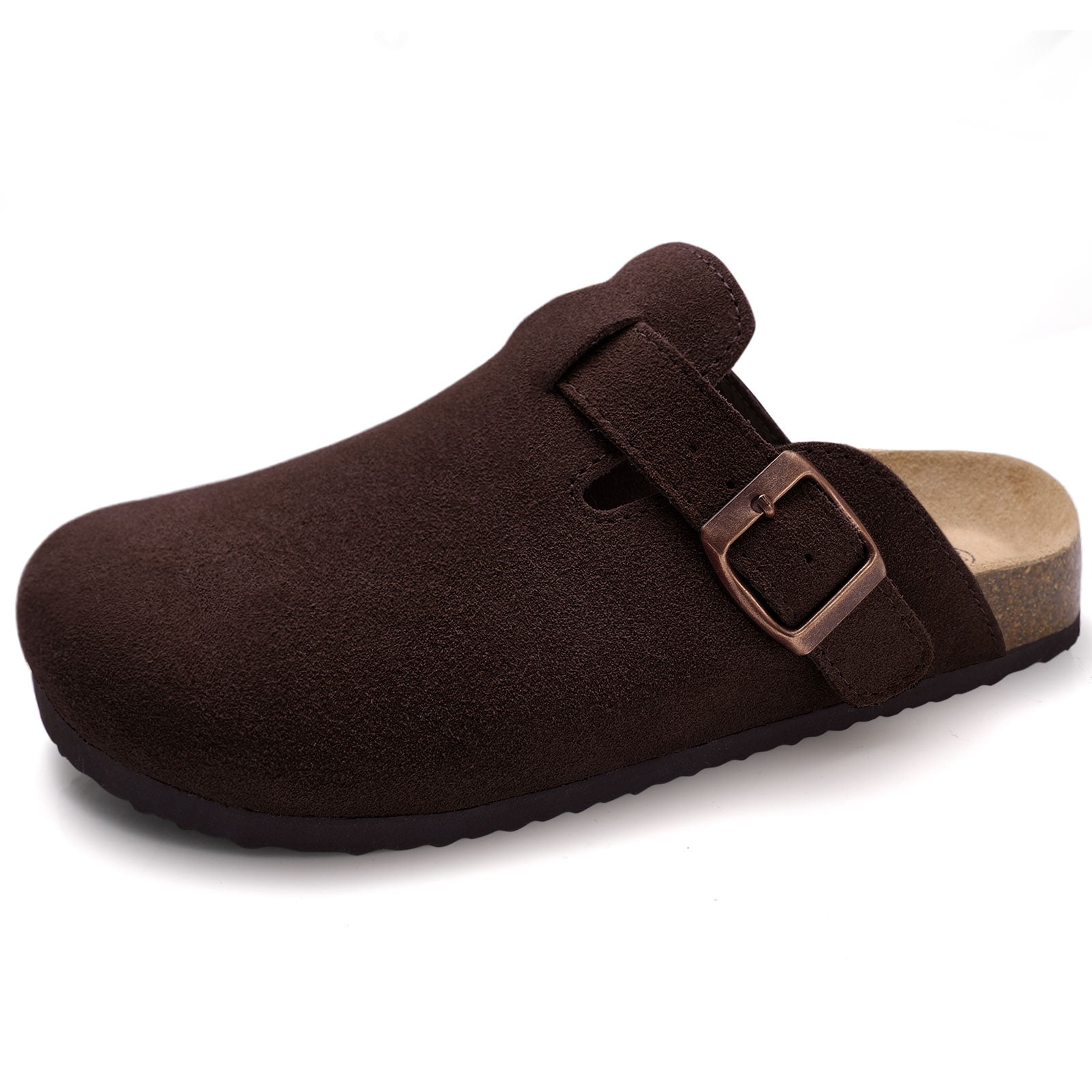 Click here for Zhaoyang Shevalues Cork Suede Clogs For Women Cork... prices
