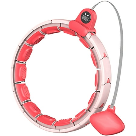 A Smart hula hoop, adult weighted hula hoop, detachable and adjustable ...